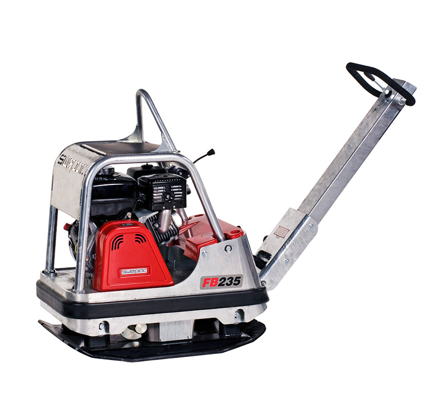 Reversible vibratory plates - Swepac