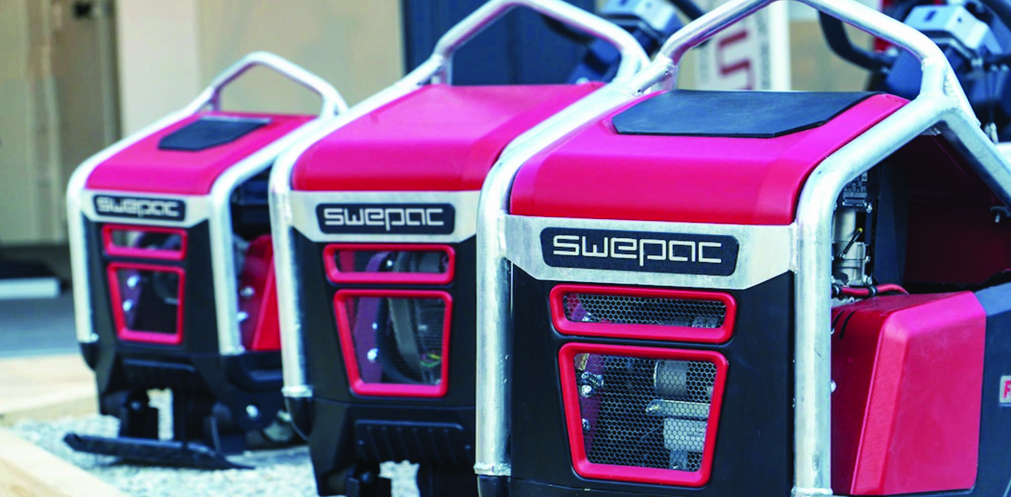 Vibratory plates - Swepac
